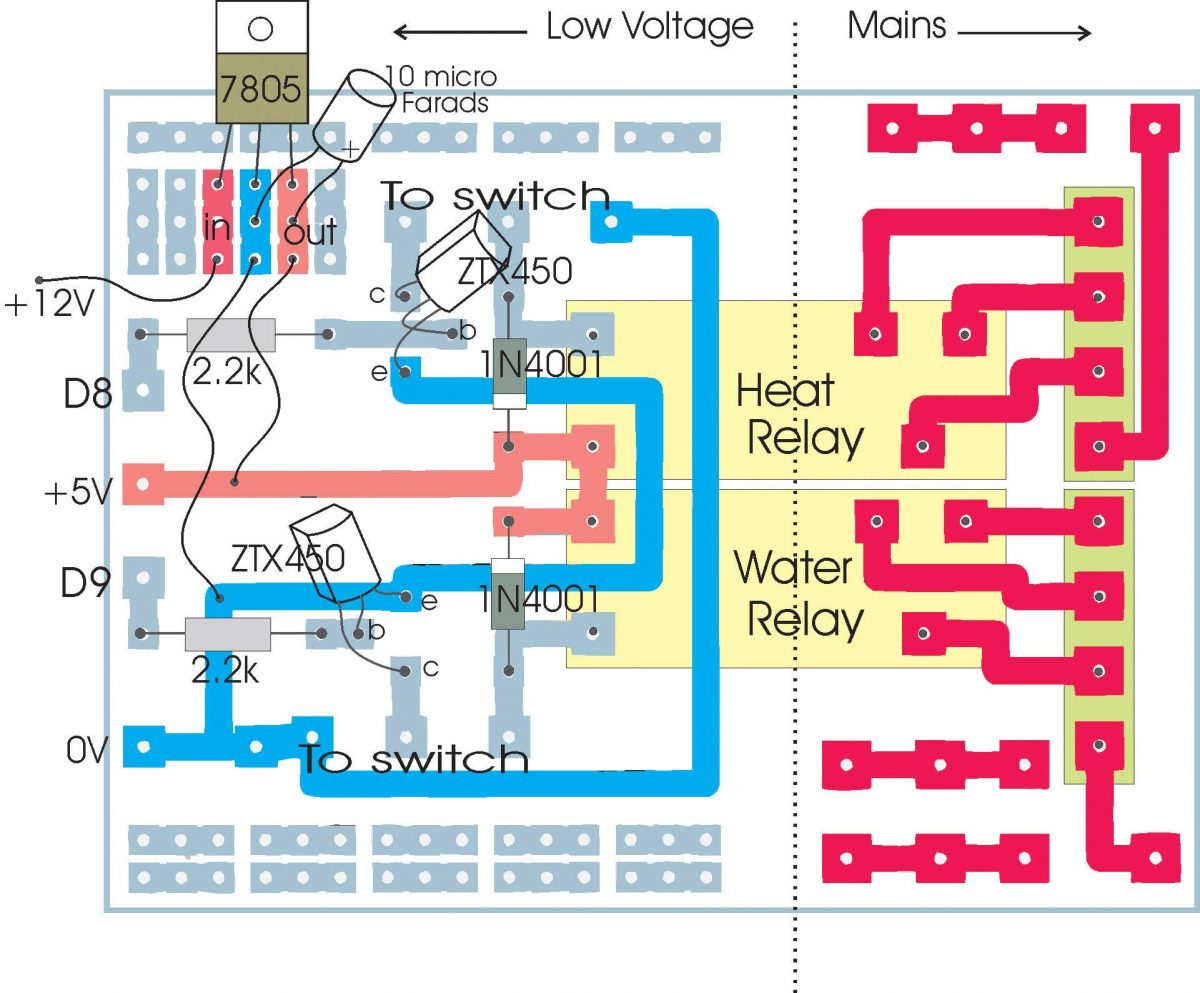 Central Heating Timer - Julian Rogers - Practical Projects