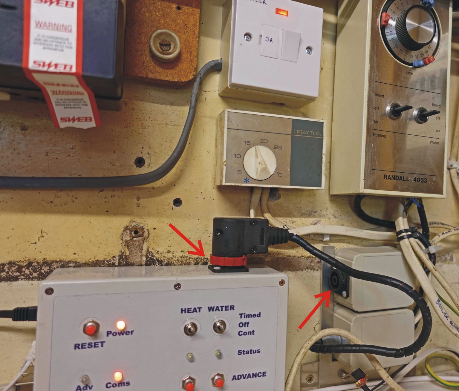 Central Heating Boiler Circuit - Julian Rogers - Practical Projects