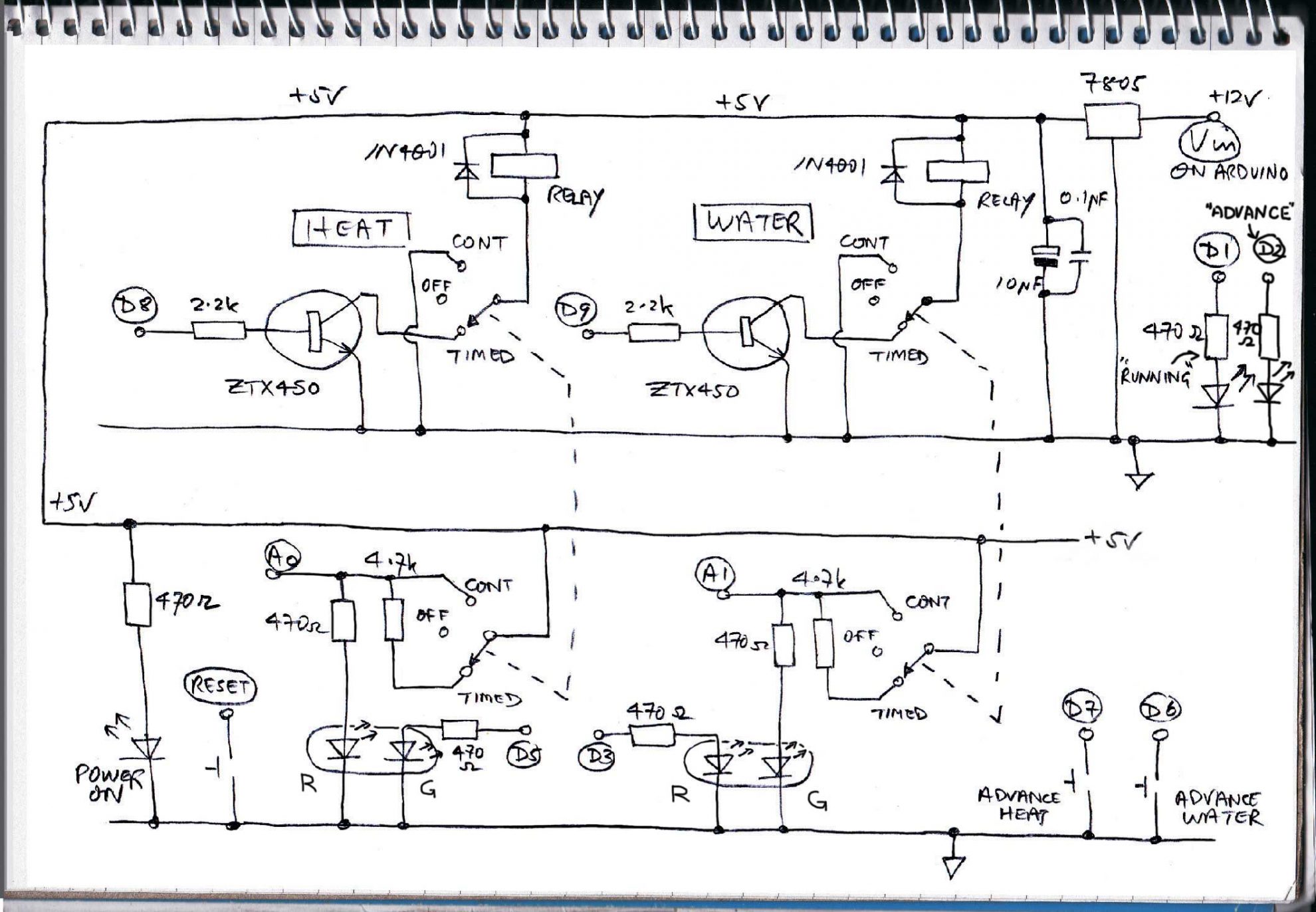 Central Heating Timer - Julian Rogers - Practical Projects