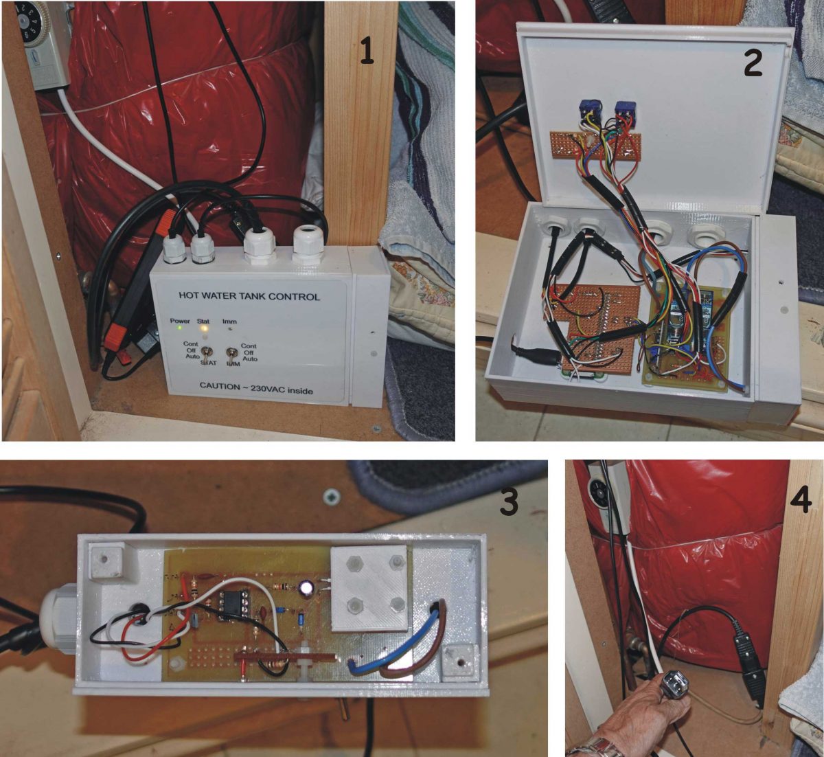 Hot Water Tank Stat - Julian Rogers - Practical Projects